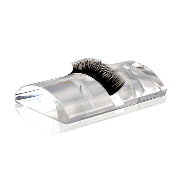 Luxury Curved Glass Lashes Tile | LASH Vegas