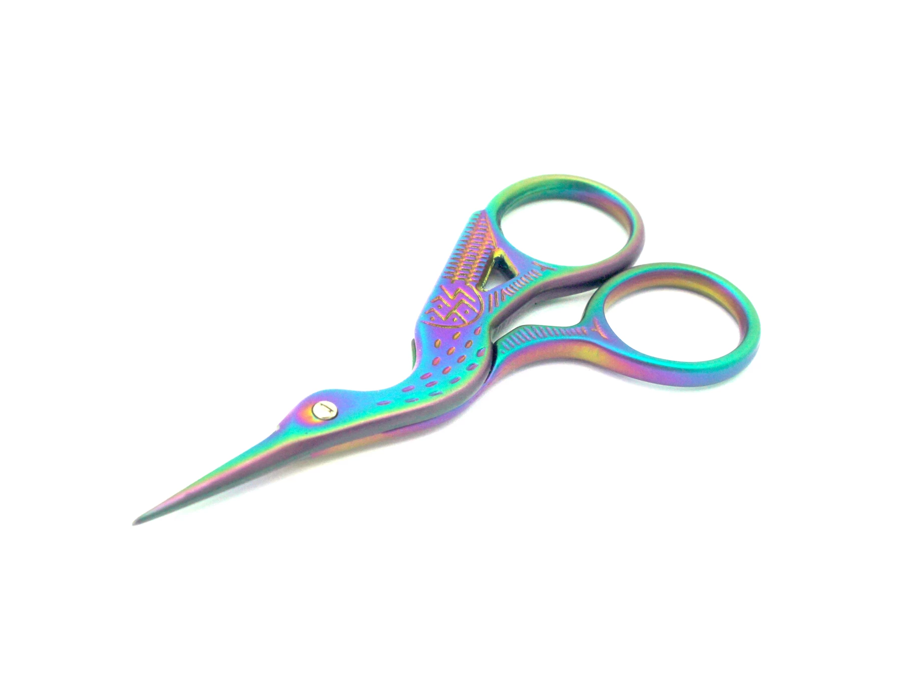 Rainbow Stork Mini Scissors for Eyelash Extensions | LASH Vegas