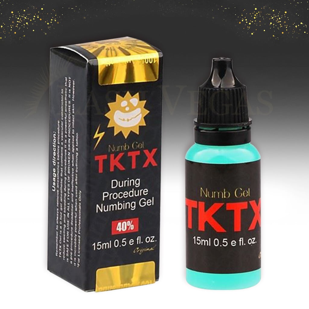 TKTX During Procedure Numbing Gel 15mL | LASH Vegas
