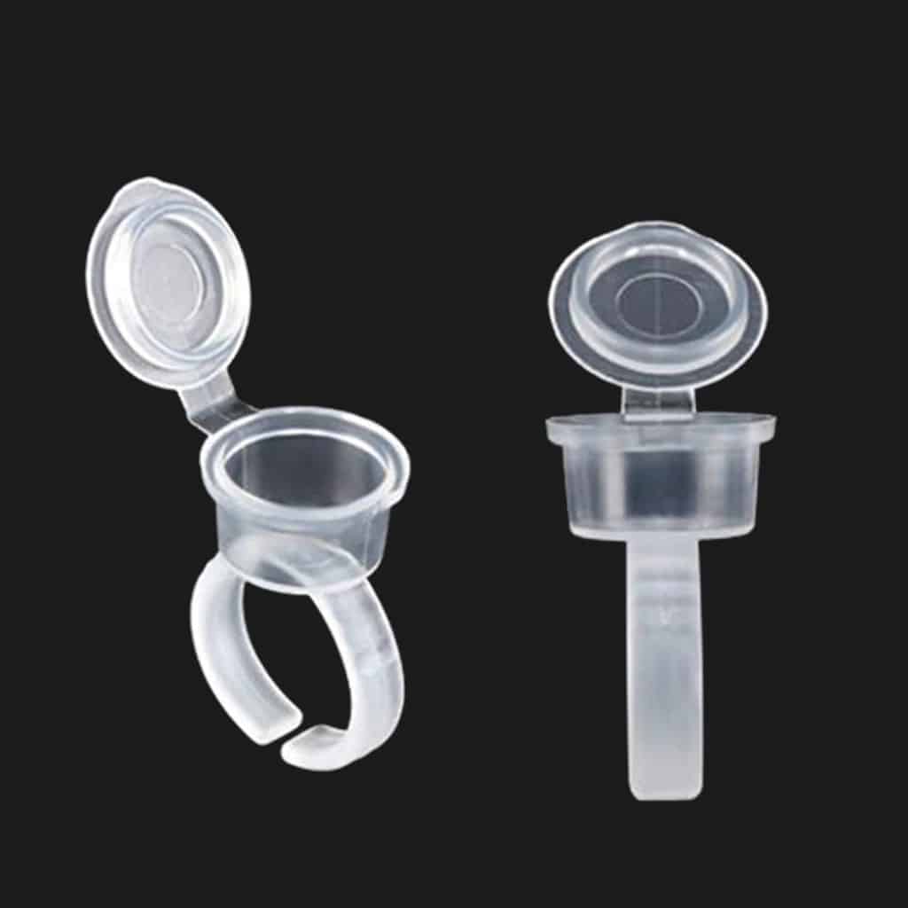 Surgically Sterilised Pigment Ring Cup with Cap (1 pc) | LASH Vegas