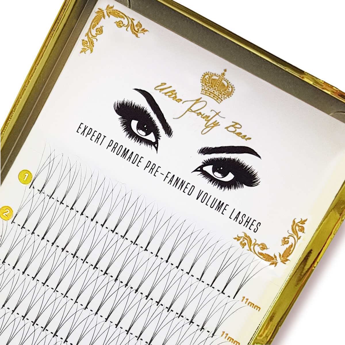 3D Ultra Pointy-Base ProMade VOLUME Lashes Fans | LASH Vegas