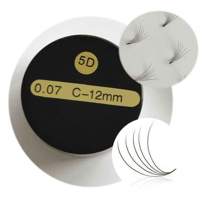 5D ProMade Hand-Made Volume Lashes Fans (Loose) | LASH Vegas