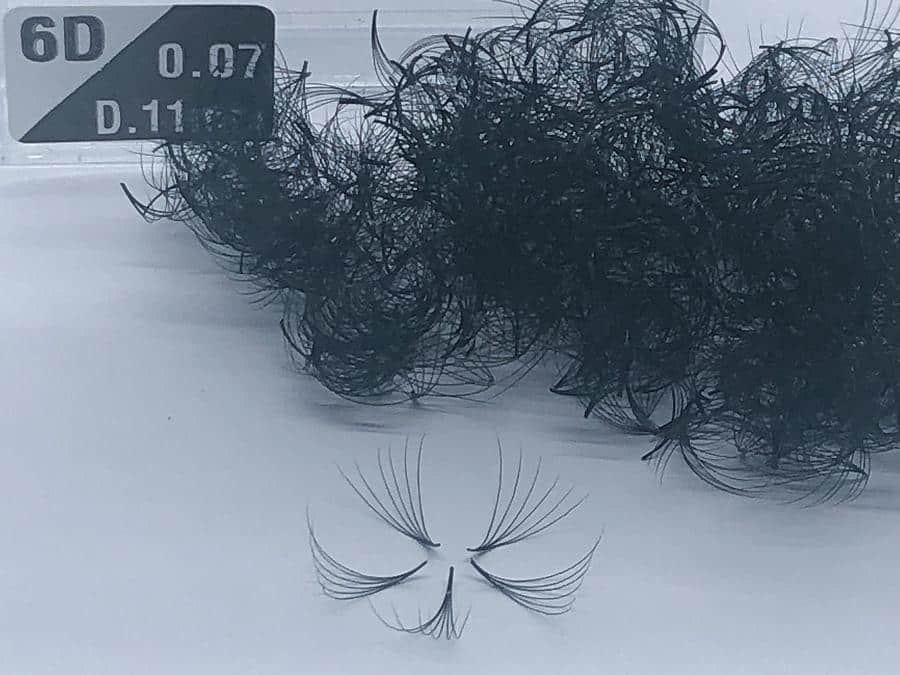 6D ProMade Hand-Made Volume Lashes Fans (Loose) | LASH Vegas