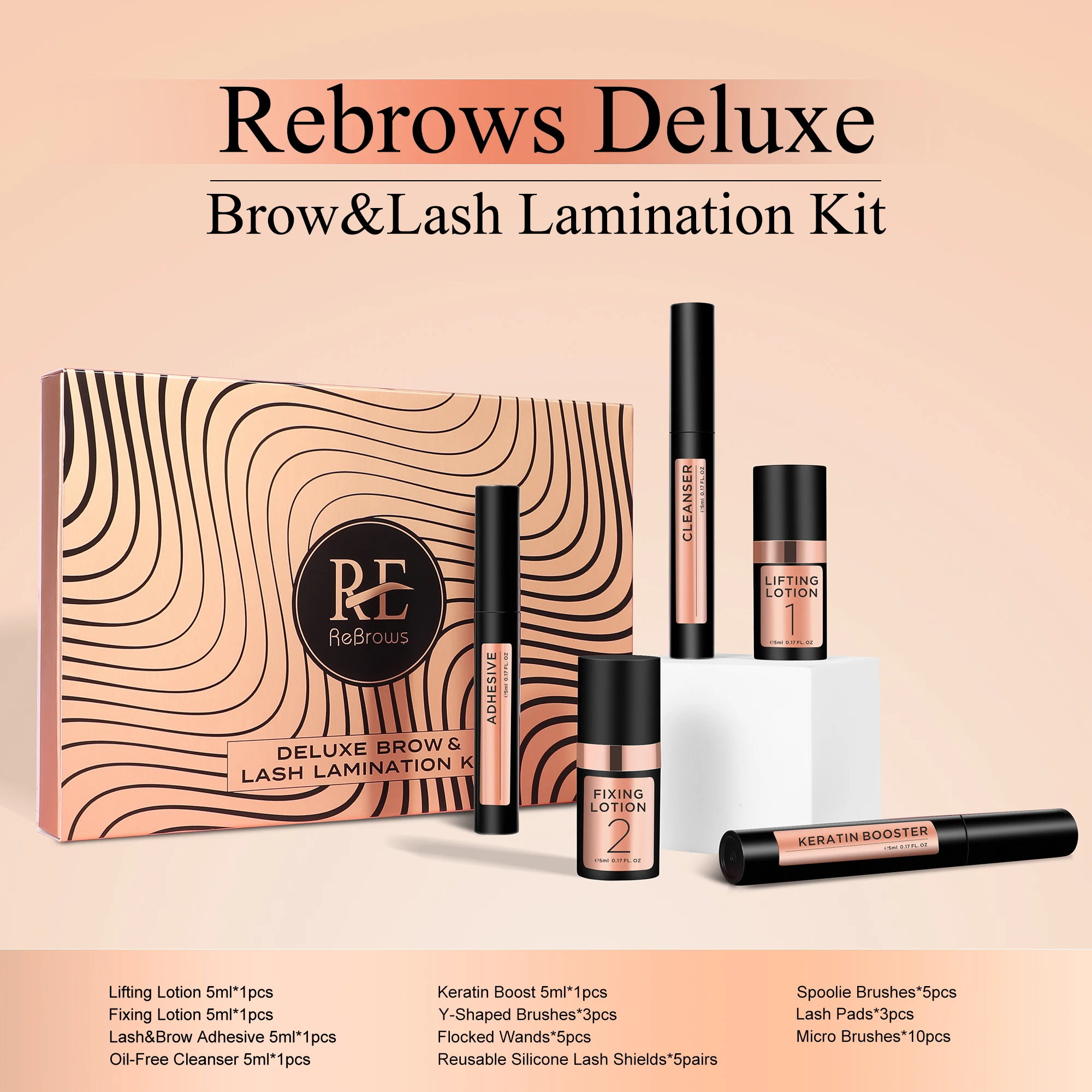Rebrows DELUXE Brow & Lash Lamination Kit (VEGAN) | LASH Vegas