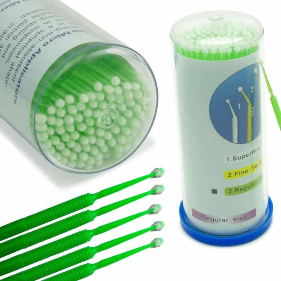 Micro-brush Applicators (100/barrel) [4 types] | LASH Vegas